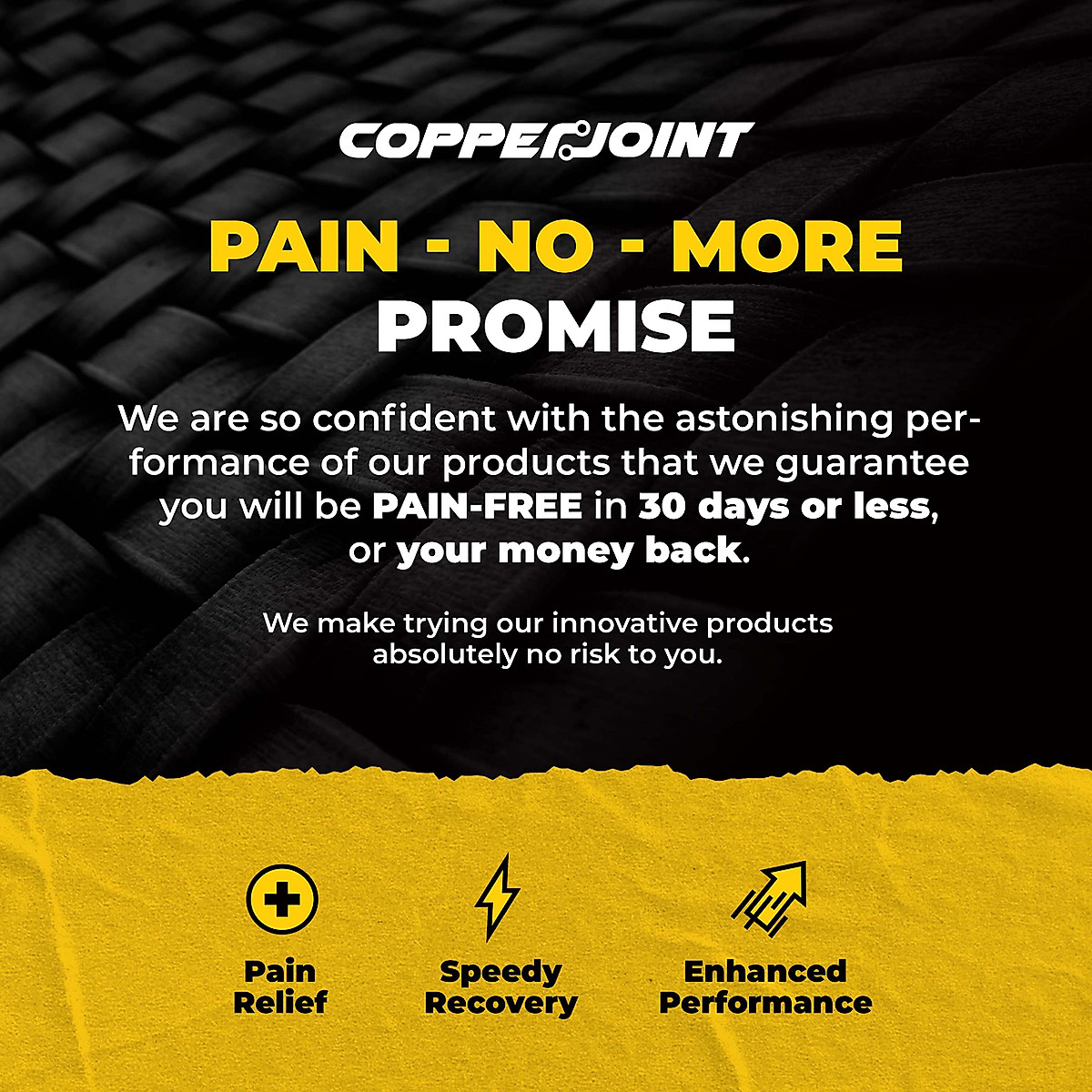 CopperJoint Copper Compression Socks Men & Women - Easy On, Easy Off Compression Copper Socks – Comfortable & Supportive Running Sock - Breathable Knee High Circulation Socks (Small - Medium)