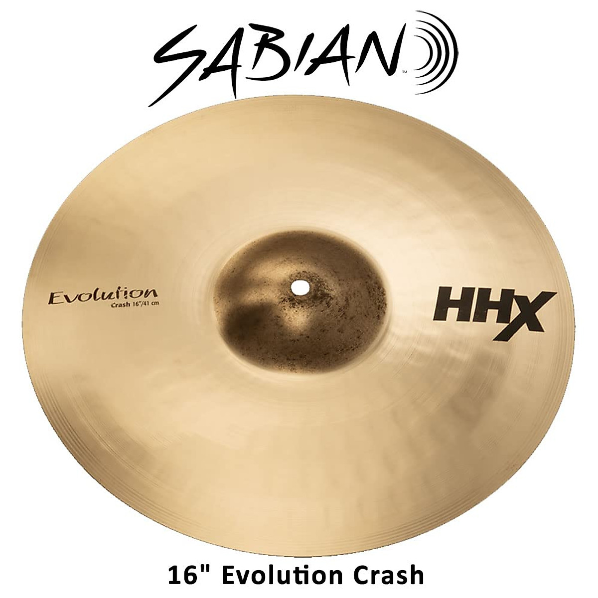 SABIAN 16" HHX Evolution Crash, Brilliant Finish