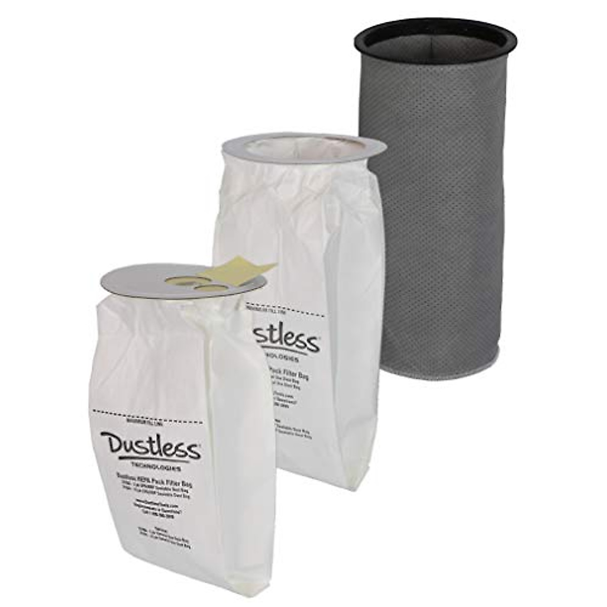 Dustless HEPA Back Pack Vacuum, Black