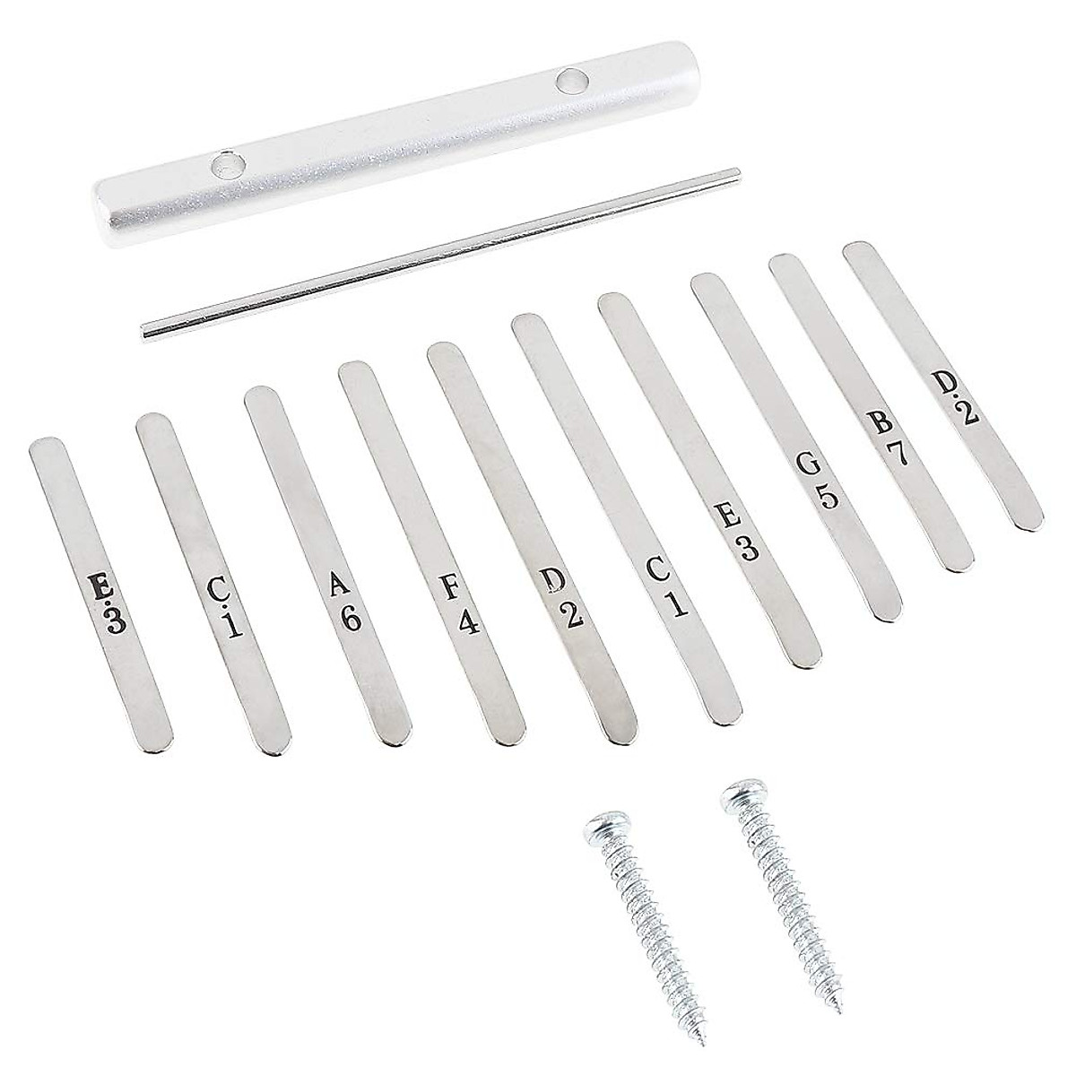 YiPaiSi 10 Keys Kalimba Thumb Piano, Portable Likembe, Mbira Finger Piano, Kalimba Sanza Finger Hand Thumb, Birthday Gift For Kids Adult Beginners