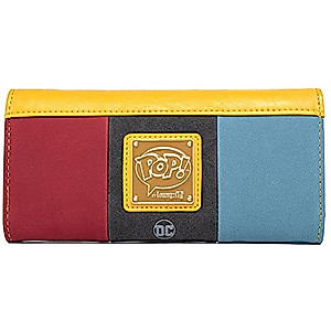 Loungefly x Funko POP! DC Comics Super Trio Tri-Fold Wallet