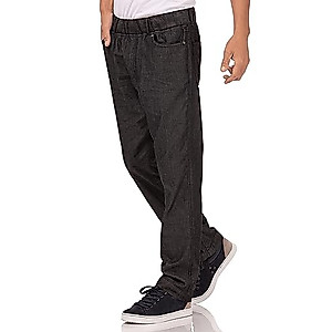 Chef Works Men's Gramercy Chef Pants, Black, Small