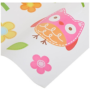 NoJo Love Birds Crib Bedding Set, Wall Decals