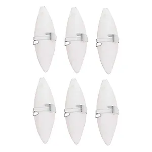 Balacoo 6 Set Bird Cuttlebone with Holder Parrot Chew Bite Cuttlebone Reptile Tortoise Snails Cuttlefish Bone Pet Teeth Grinding Toys