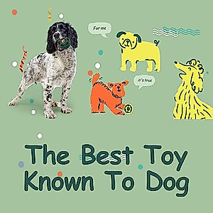 PICKZO Dog Chew Toys Tough Chew for Dogs Toy Large 25 lbs and Up Long-Lasting Dog Toy to Keep Your Pup Distracted, Safe for Dogs, Easy to Clean, Fillable Dog Toys