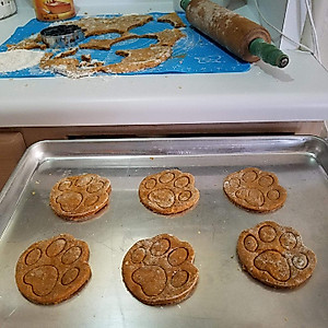 Dog Paw Cookie Cutter, Premium Food-Grade Stainless Steel, Dishwasher Safe