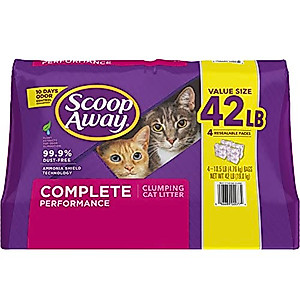 Scoop Away Complete Performance Fresh Scented Clumping Clay Cat Litter,42 lb