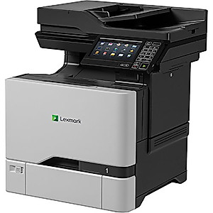 Lexmark CX725de Color All-In One Laser Printer, Network Ready, Duplex Printing and Professional Features