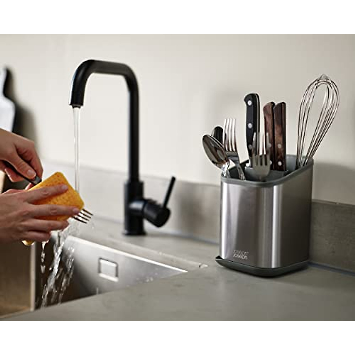 Joseph Joseph Duo Stainless-steel Cutlery Drainer