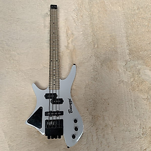 4 String Bass/ 6 String Lead Headless Tremolo Busuyi Guitar Right