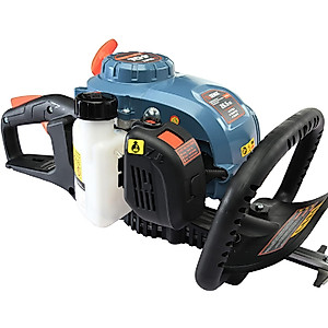 SENIX 4QL 26.5 cc 4 Cycle 22-Inch Gas Hedge Trimmer, Garden Tool to Trim Shrubs, Bushes, and More, Double Sided Dual Action Blades, 1-1/8" Cutting Capacity, Includes Blade Cover (HT4QL-L)