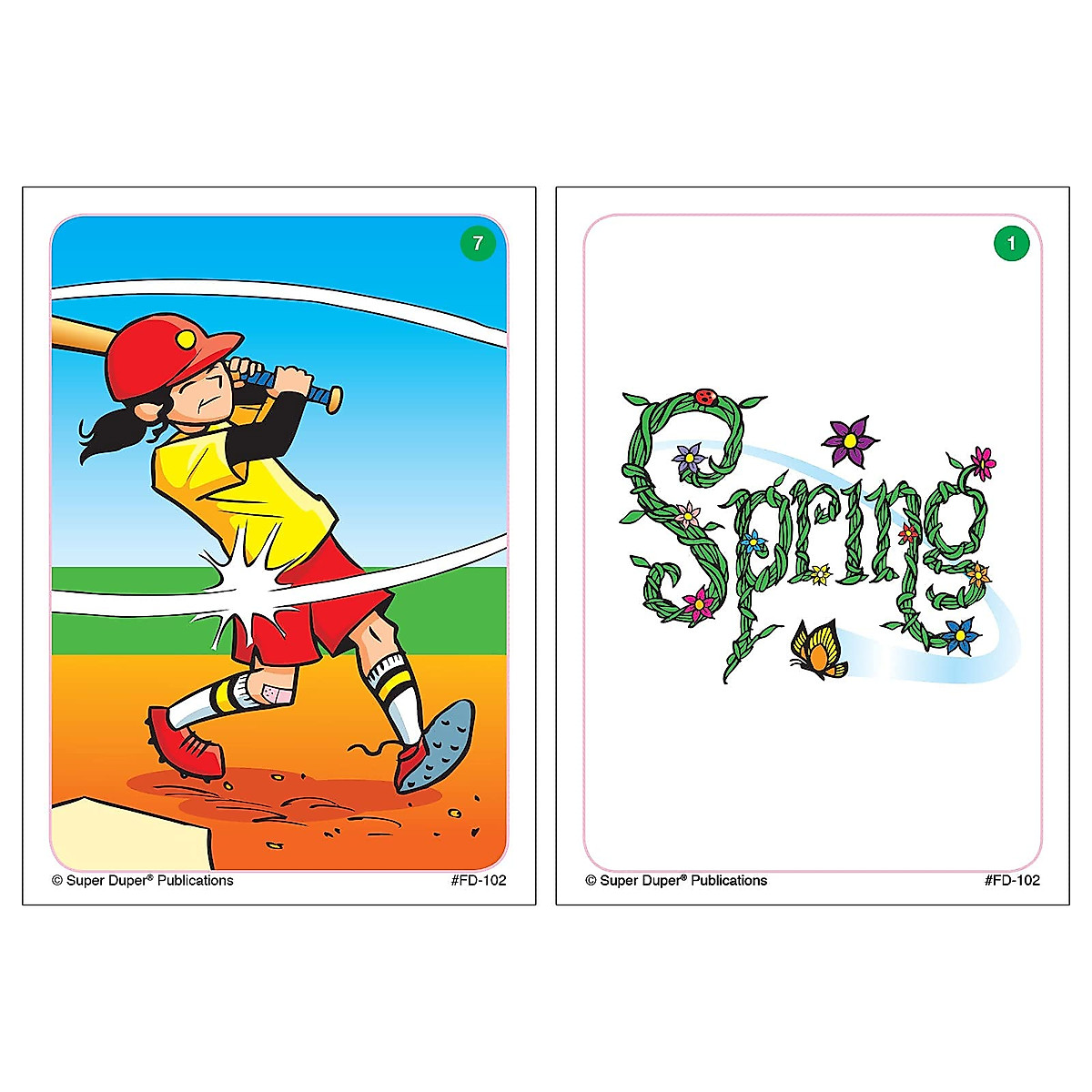 Super Duper Publications | Classifying with Seasons Fun Deck Flash Cards | Educational Learning Resource for Children