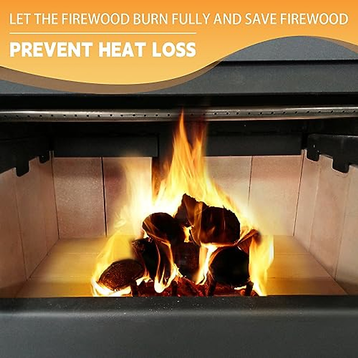 Fire Bricks, Woodstove Firebricks, Size 9″ x 4-1/2″ x 1-1/4″, 4-Pack, Insulating Fire Bricks, Clay Firebricks Replacement for Wood Stoves, Fireplaces, Fire Pit, Kiln, Pizza Oven