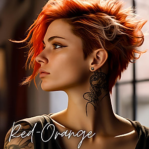 Watercolors Semi Permanent Color Depositing Shampoo. Sulfate & Paraben Free to Maintain & Enhance Hair Color 8 fl oz - FLUID FIRE