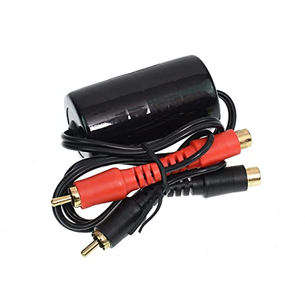 Conext Link AD104 RCA Stereo 2 Channel Ground Loop Isolator Signal Noise Filter Suppressor （13600）