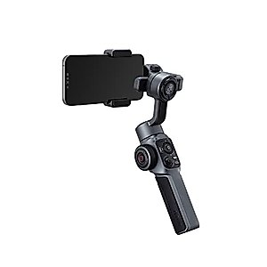 Zhiyun Smooth 5S Gimbal Stabilizer for iPhone 14 Pro Max Plus 13 12 X Xs Xr 8 Android Smartphone Gimbal Portable 3-Axis Handheld Phone Gimbal for Video YouTube Vlogging TikTok zhi yun Smooth 5 Upgrade