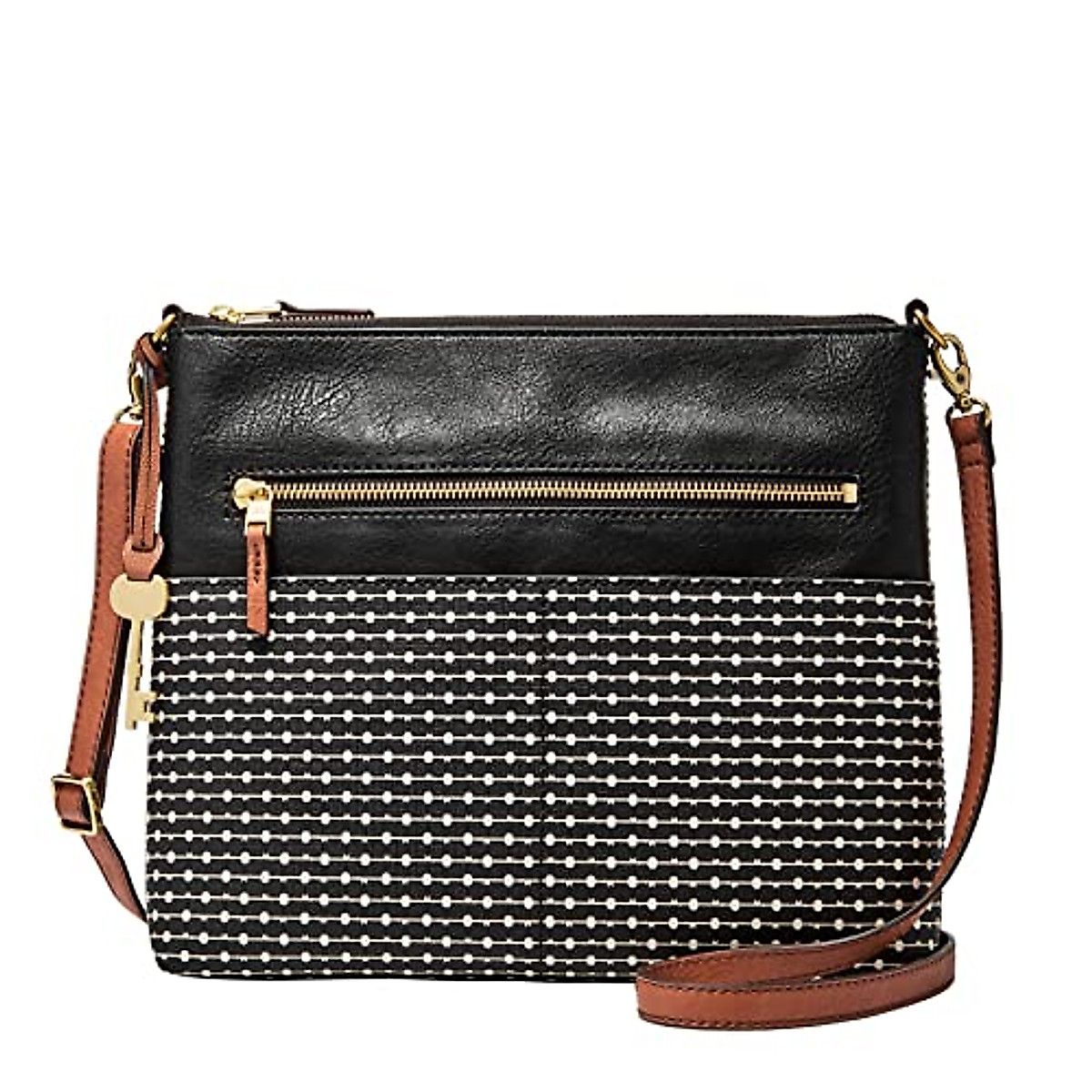 Fossil Women's Fiona Large Crossbody Purse Handbag