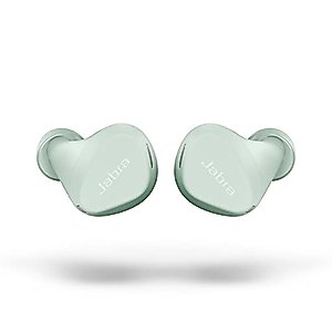 Jabra Elite 4 Active in-Ear Bluetooth Earbuds – True Wireless Earbuds with Secure Active Fit, 4 Built-in Microphones, Active Noise Cancellation and Adjustable HearThrough Technology – Mint
