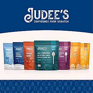 Judee’s Non-Fat Milk Powder 11.25 oz - 100% Non-GMO, Keto-Friendly - rBST Hormone-Free, Gluten-Free and Nut-Free - Good Source of Protein and Calcium - Made in USA