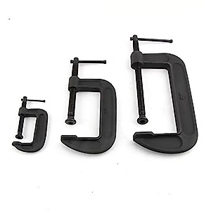 Ratchet Bar Clamps, 1pcs Heavy Duty Thick C-Type Clamp 1Pcs Wood Working G Clamps Fast Metal Powerful Clamp Fixing Clamp 2 3 4 5 6 8 10 12 Inch (Size : 3 inch)