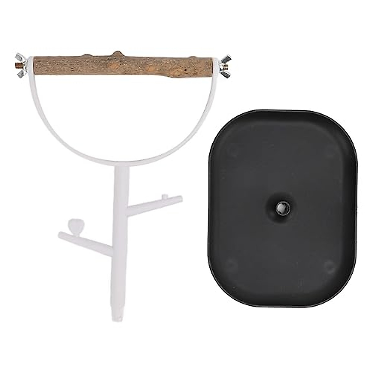 Parrots Stand, Portable Desktop Bird Playstand Parrots Training Stand for Parakeets Cockatiels Lovebirds Bird Training Stand Table Top Bird Perch Bird Playground Bird Stand Parrot Perch Stand