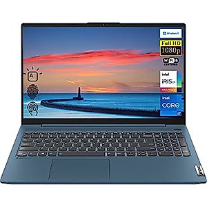 Lenovo IdeaPad 5i Laptop, 15.6" FHD (1920 x1080) Touchscreen Display, Intel Core i7-1165G7, 12GB RAM, 1TB PCIe SSD, HDMI, WiFi 6, Backlit Keyboard, Fingerprint Reader, Windows 11 Home