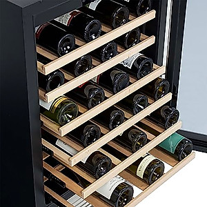 DUURA Elite DE510WCSZSS Designer Series Wine Cooler, 51-Bottle, Silver