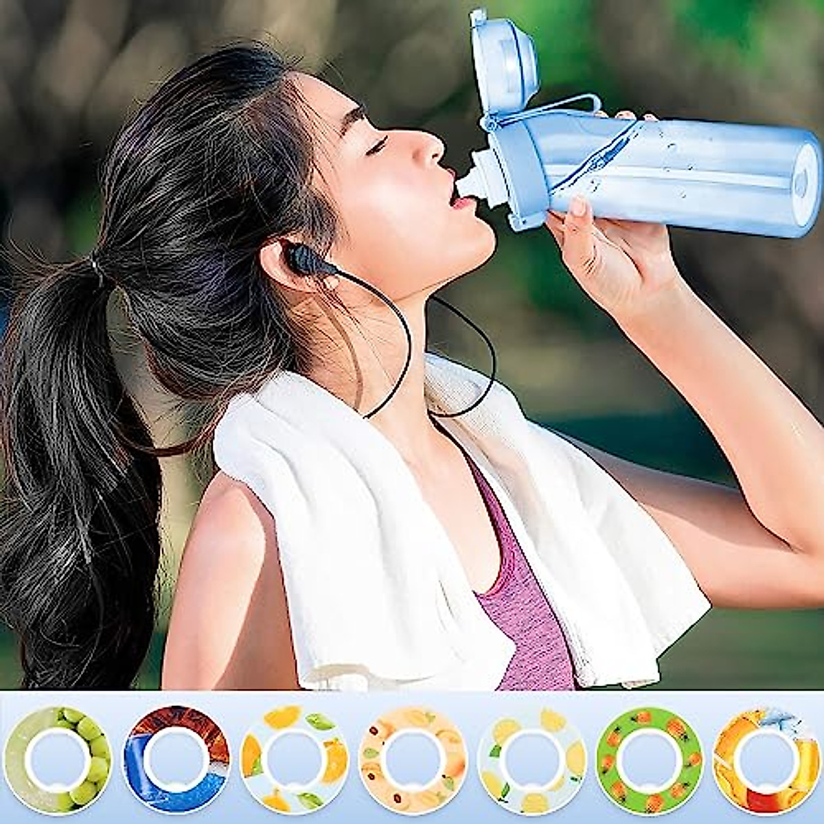 Fancemot 7 Pcs Flavor Pods for Air Up Water Bottle