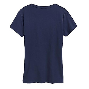 Instant Message - Do The Sexy Dexy - Women's Short Sleeve Graphic T-Shirt - Size Large Navy