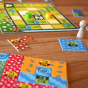 Patchwork Express Board Game - Fast-Paced Two-Player Quilting Strategy Game! Interactive Puzzle Game for Kids & Adults, Ages 6+, 2 Players, 20 Minute Playtime, Made by Lookout Games