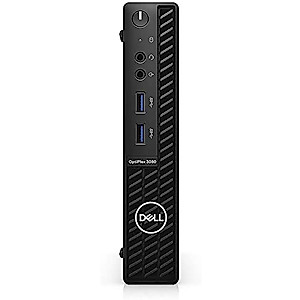 Dell OptiPlex 3080 Micro Form Factor Business Desktop, Intel Core i5-10500T Processor, 16 GB DDR4 RAM, 1 TB SSD, WiFi, HDMI, Display Port, Bluetooth, Windows 10 Pro (Latest Model), Black