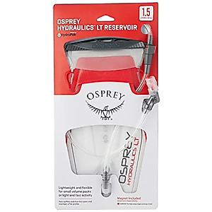 Osprey Hydraulics LT 2.5L Water Reservoir with Bite Valve, Red