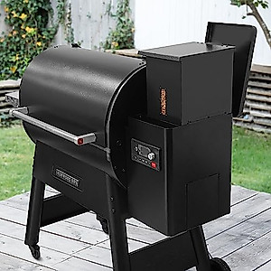 Stanbroil Pellet Hopper Extension for Traeger Ironwood 650/885 Pellet Grills, Grill Accessories for Traeger Pellet Smoker - Black