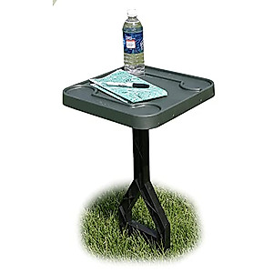 MTM JM-1-11 Jammit Personal Outdoor Table, Cookouts, BBQ, Sports, USA Made, Forest Green