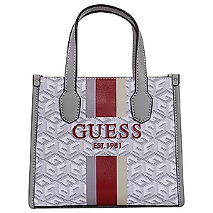 GUESS Silvana Mini Tote Stone Logo PROCESSING PROCESSING