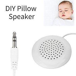 5pcs DIY Pillow Speaker, New 3.5mm Mini Stereo Speaker for MP3 Phone Portable CD