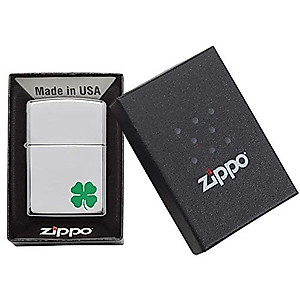 Zippo Bit O' Luck Pocket Lighter, High Polish Chrome, One Size (24007)