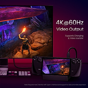 Park Sung USB-C to USB-C Cable 5ft, Support 20V/5A 100 W Fast Charging, 4K, 60Hz Video Transmission, 10Gbp/s Data Transmission, USB 3.1 Gen 2 Cord for Steam Deck, Switch, MacBook, iPad, Samsung