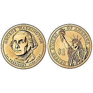 2007 George Washington Presidential $1 Coin - First President, 1789-1797