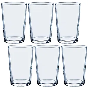 東洋佐々木ガラス Toyo Sasaki Glass 01106HS Tumbler Glass, HS Tumbler, 6.1 fl oz (170 ml), Set of 6, Father's Day, Glass, Dishwasher Safe, Made in Japan, Shatter-Resistant, Tumbler, Glass, Cup