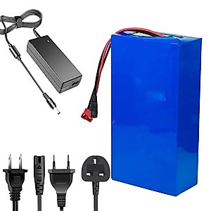 JHKJ E-Bike Battery 36V 10Ah 12AH 15Ah 20AH Electric Bike Lithium Battery Ebike Battery 36 Volt Bike Battery with Charger Compatible with All Electric Bikes,T Plug,20AH