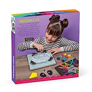Craft-tastic – String Art – Craft Kit Makes 2 Large String Art Canvases – Pandacorn Edition