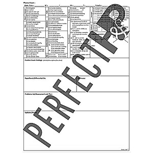 Perfect H&P Notebook (Medical History and Physical Exam Notebook)