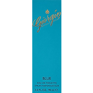 Giorgio Beverly Hills Giorgio Blue Women Eau De Toilette Spray, 3 Ounce
