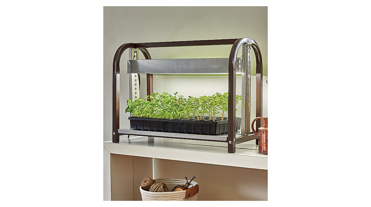 Burpee Glow 'n Grow Tabletop Light for Healthy Plants