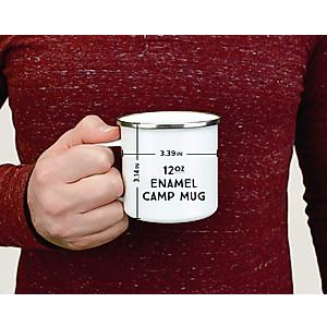 Gardening Plant Lover Campfire Coffee Mug, Houseplant Tea Camping Cup, Gardner Landscape Green Thumb Gifts (12oz)