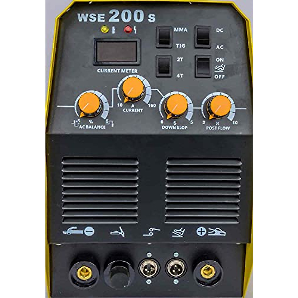 JEGS TIG & MMA 200 | 120V or 220V Power | Duty Cycle: 60% @ 180A @ 230V | Includes Foot Pedal, TIG Welding Torch, Arc Welding Electrode Holder, Ground Clamp, & Regulator | Simple Controls & Operation