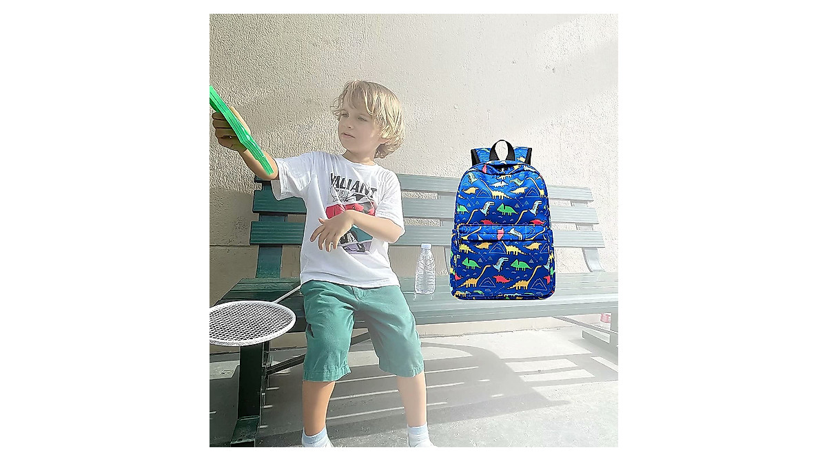 CAMTOP Kids Preschool Backpack - Cute Dinosaur Design