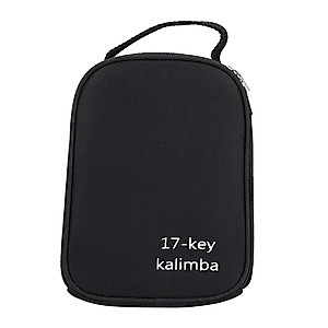 Dilwe Kalimba Bag, 17Keys Portable Kalimba Case Thumb Finger Piano Storage Shoulder Bag Handbag Box, Thumb Piano Bag Kalimba Storage Bag Musicial Instrument