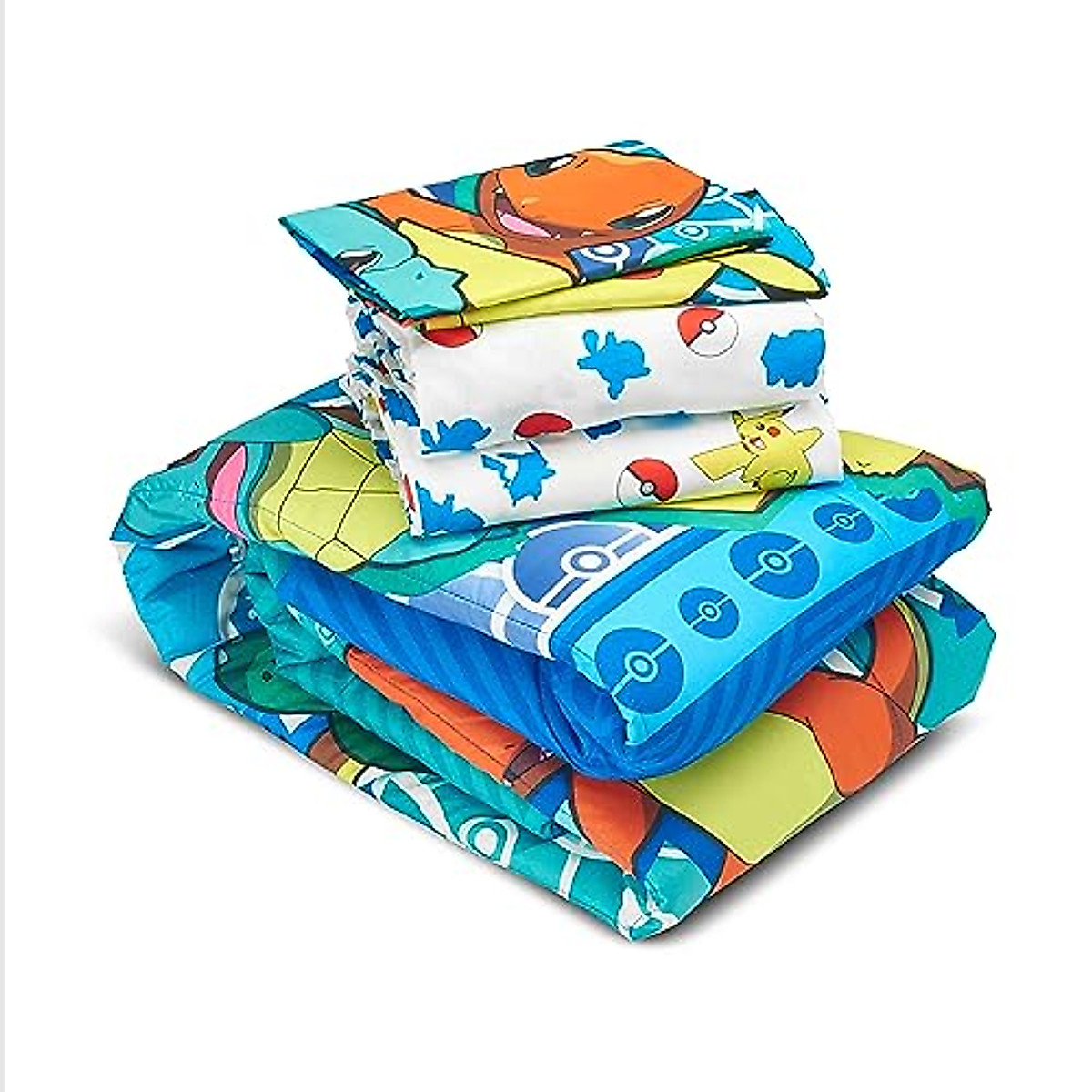 Northwest Pokemon Bed in a Bag Set, Full, First Starters
